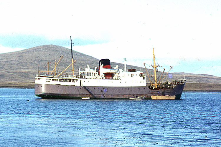 MAIL AND PASSENGER SHIPS, Falkland Islands
