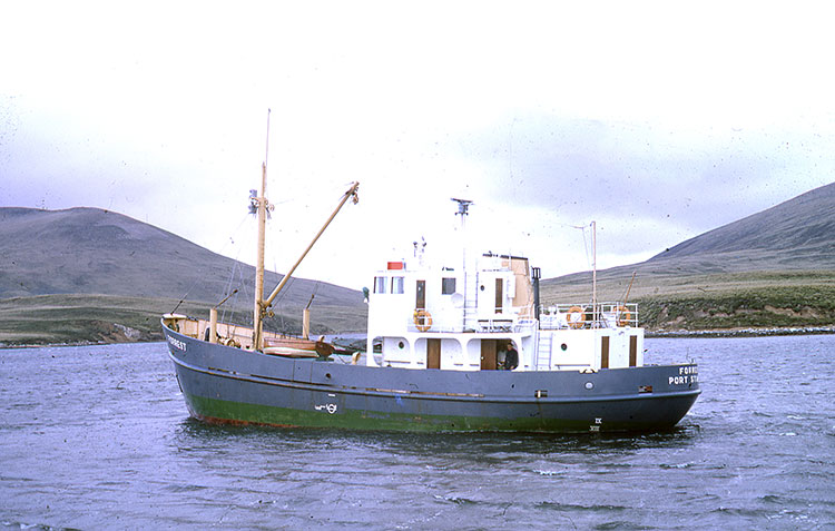 MAIL AND PASSENGER SHIPS, Falkland Islands